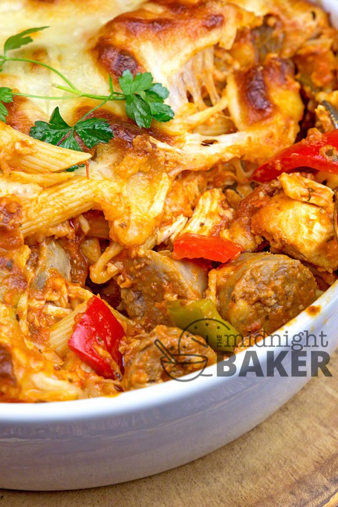 Italian Bake Casserole - The Midnight Baker