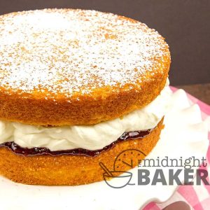 Victoria Sponge - The Midnight Baker